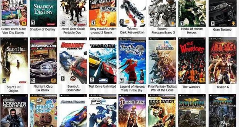 3000 PSP ISO Roms for Emulator - Etsy