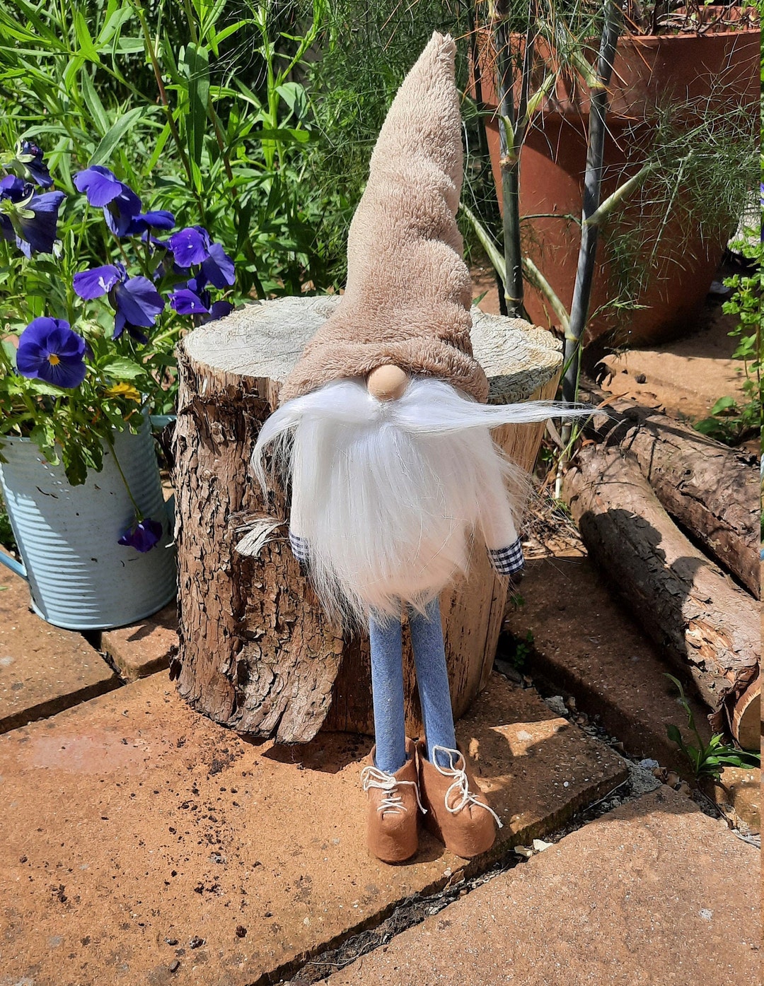 Gnome Tomte Nisse Gonk Standing Long Leg Guys - Etsy