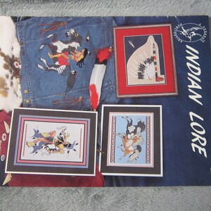 Native American Cross Stitch Pattern Booklet Set of 2, Spirit of the ...