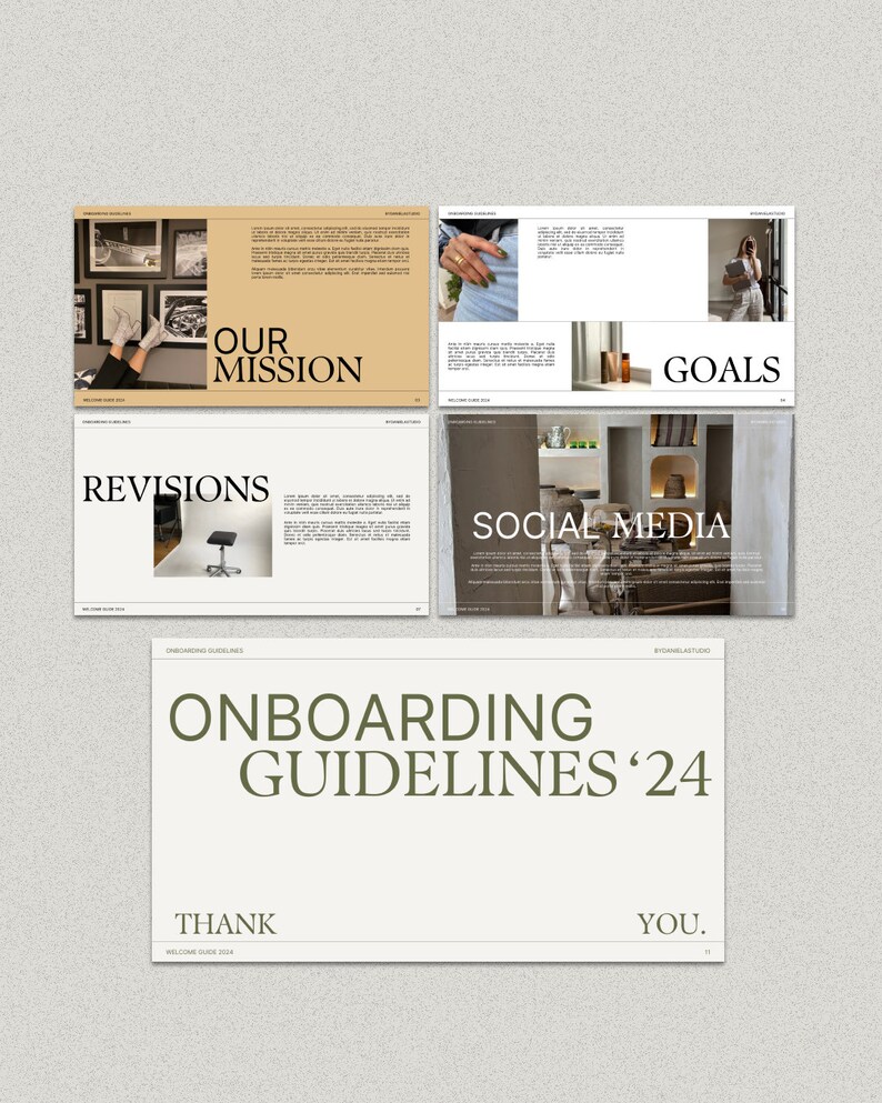 Onboarding Guidelines, Branding Client Onboarding, Onboarding Guidelines Template, Canva ...