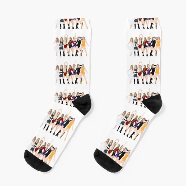 The Eras Tour Socks - Etsy