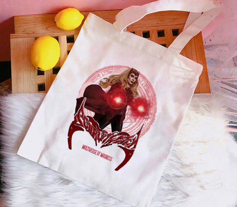Tote Bag Sac Scarlet Witch Wanda Maximoff Marvel - Etsy