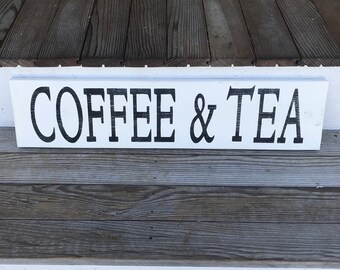 Vertical coffee sign | Etsy