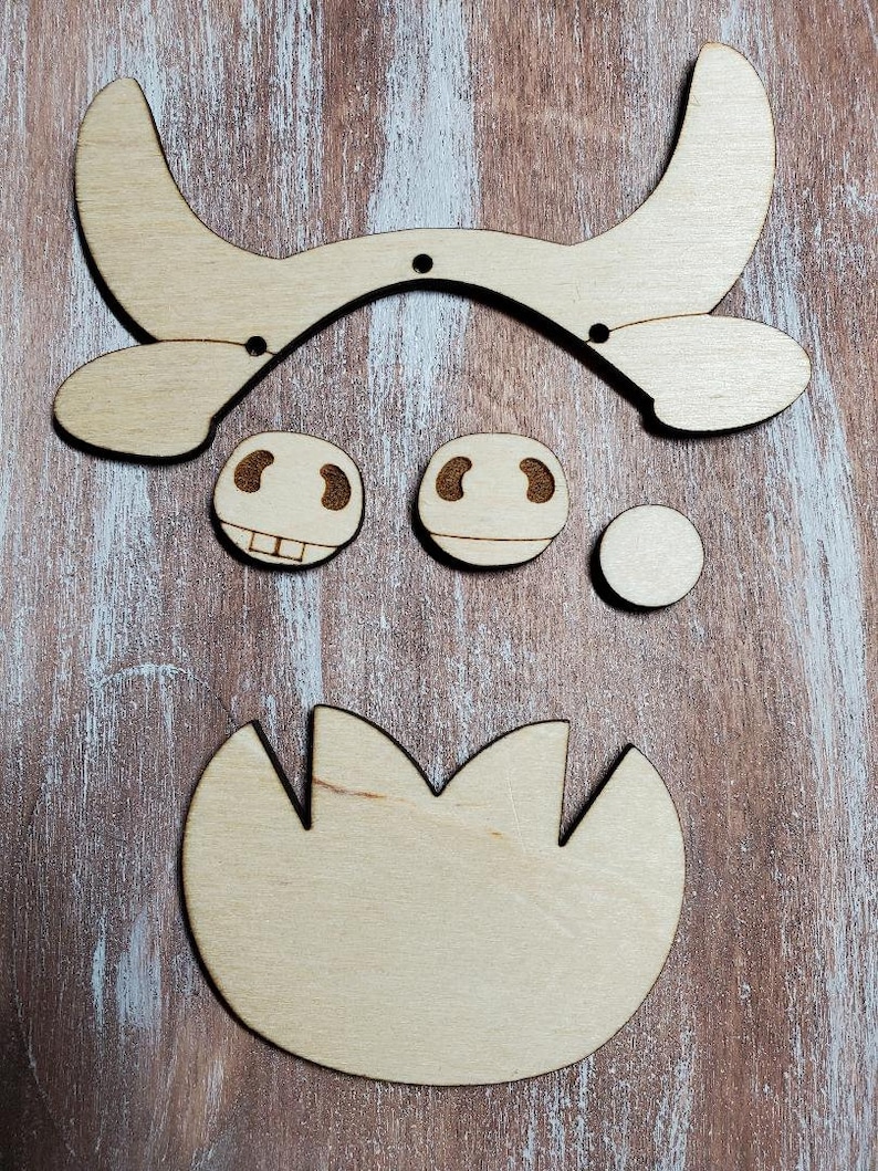 Highland Cow Pom Pom DIY Highland Cow Pom Pom Kit Farmhouse - Etsy