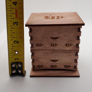 DIY Mini Beehive, Beekeeper, Honey Bee, DIY Beehive, Tiered Tray ...