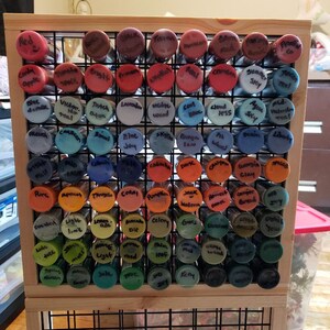 Craft Paint Storage Acrylic Paint Organizer Craft paint | Etsy