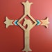 Western Cross Western Wood Cross Western Wall Art Cross With - Etsy