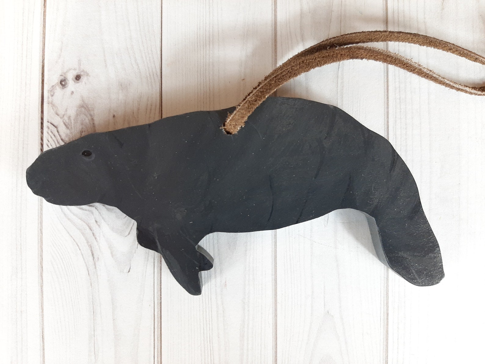 Manatee Ornament Large Manatee Christmas Ornament Manatee - Etsy
