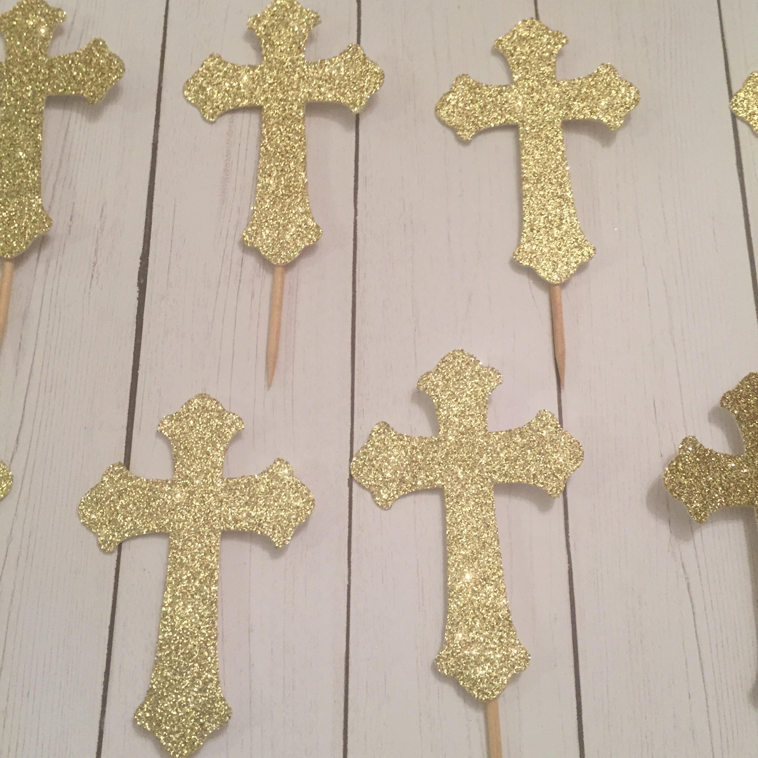 Cross Cupcake Topper | Etsy