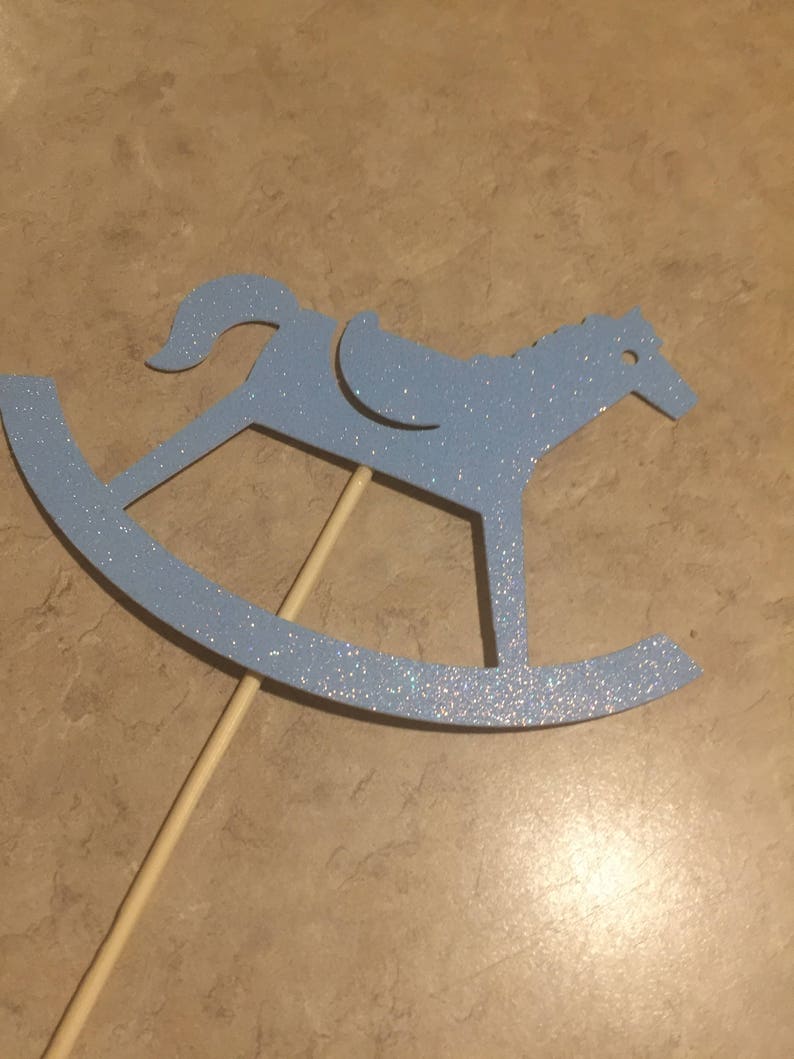 Rocking Horse Cake Topper - Etsy