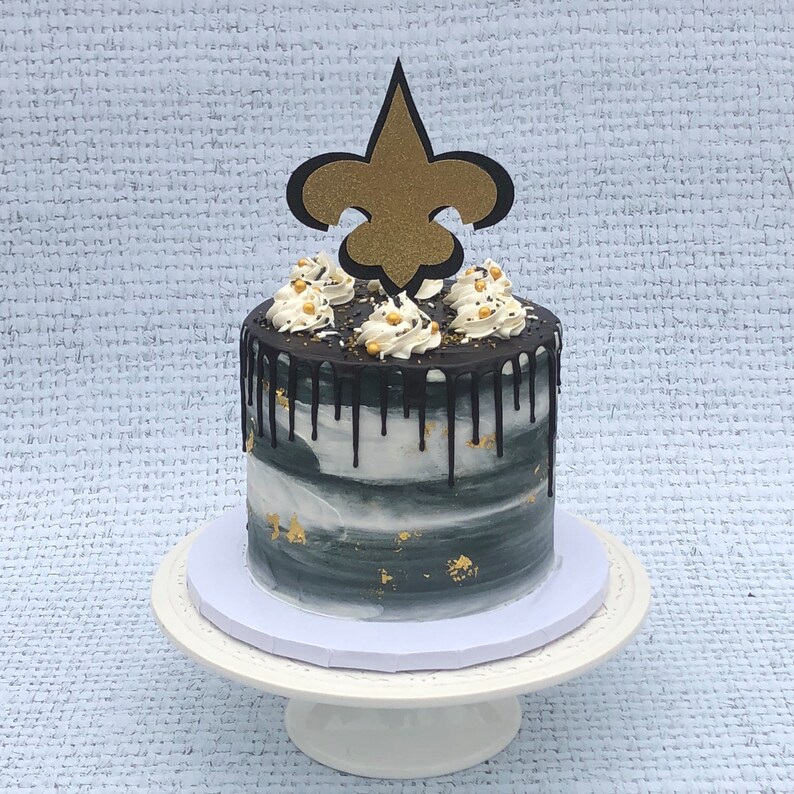 Saints Cake Topper - Etsy