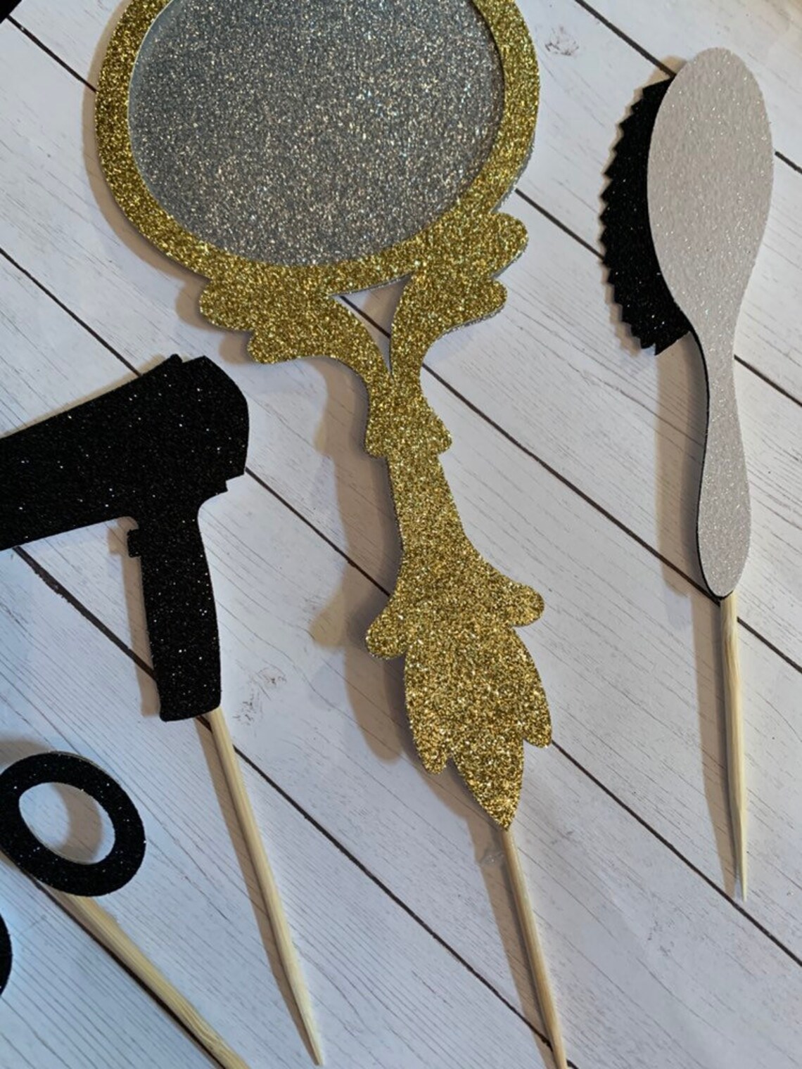 Hairdresser Cake Topper Set | Etsy