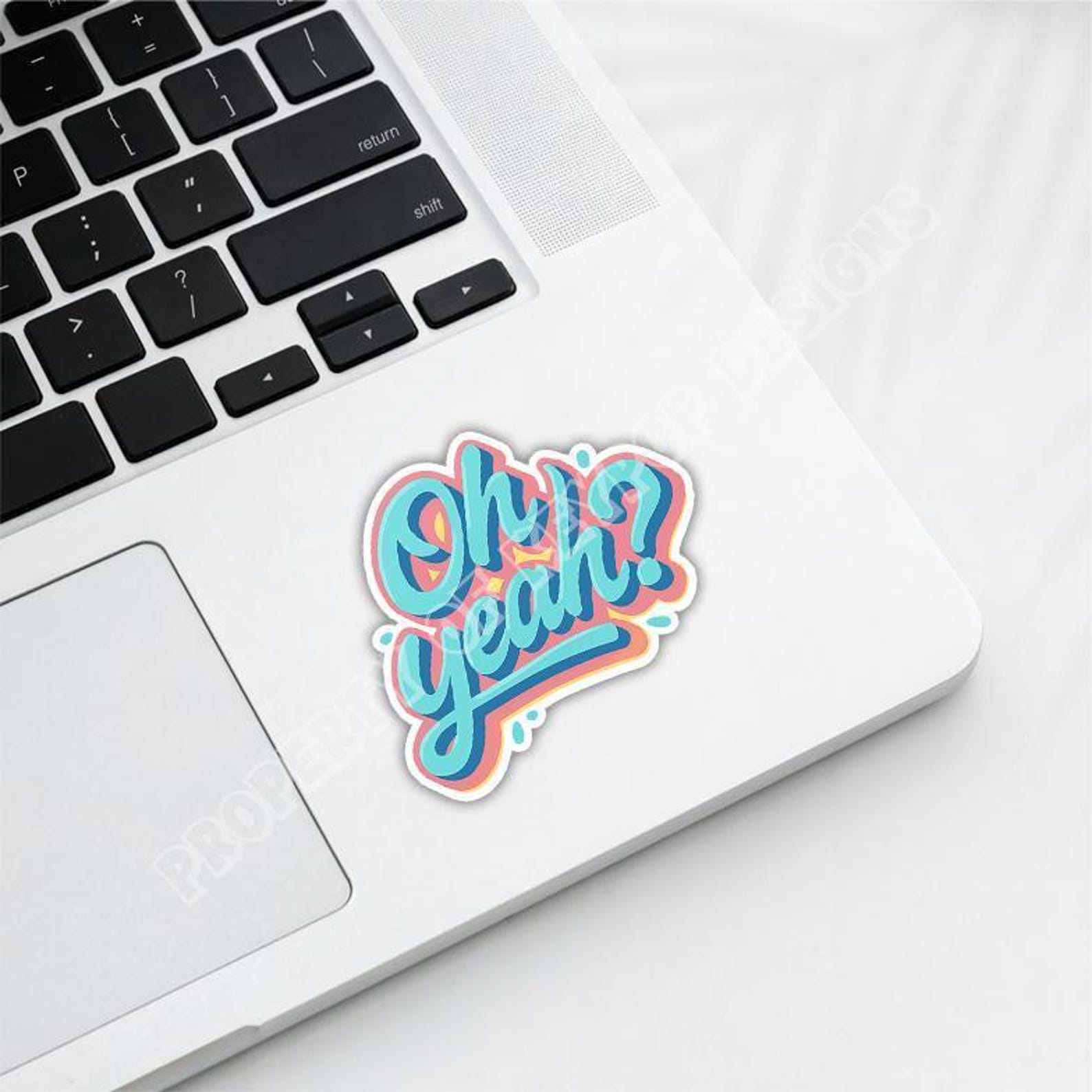 Oh Yeah? | Motivational Stickers | Positive Quotes | Mental Health ...