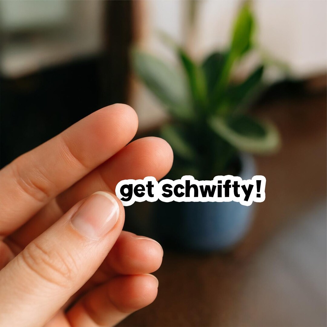 Get Schwifty Sticker! Rick and Morty Stickers | Pickle Rick, Get ...