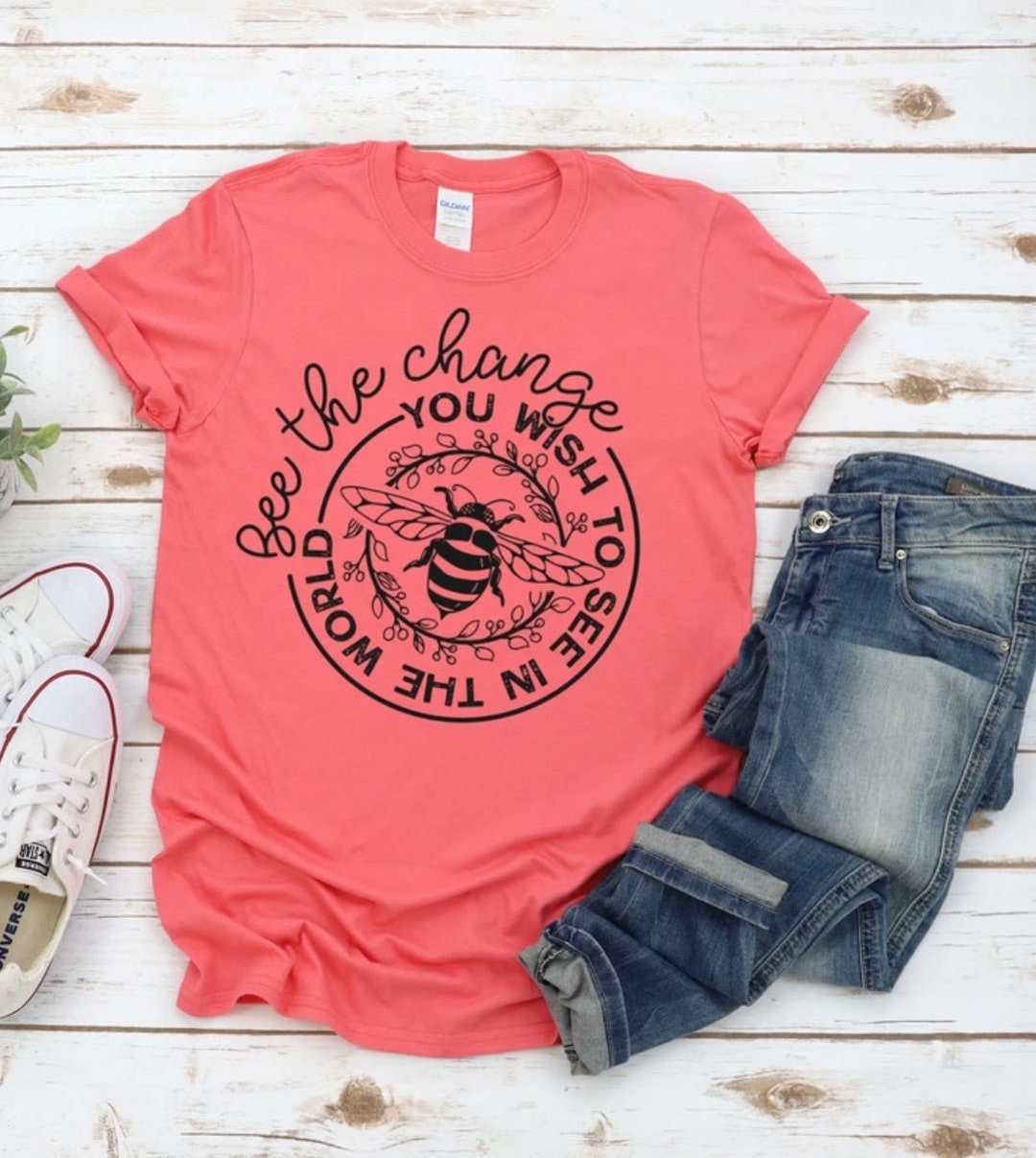 Bee the Change You Wish to See in the World - Etsy
