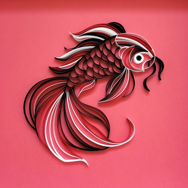 Paper Quilled Man - Etsy