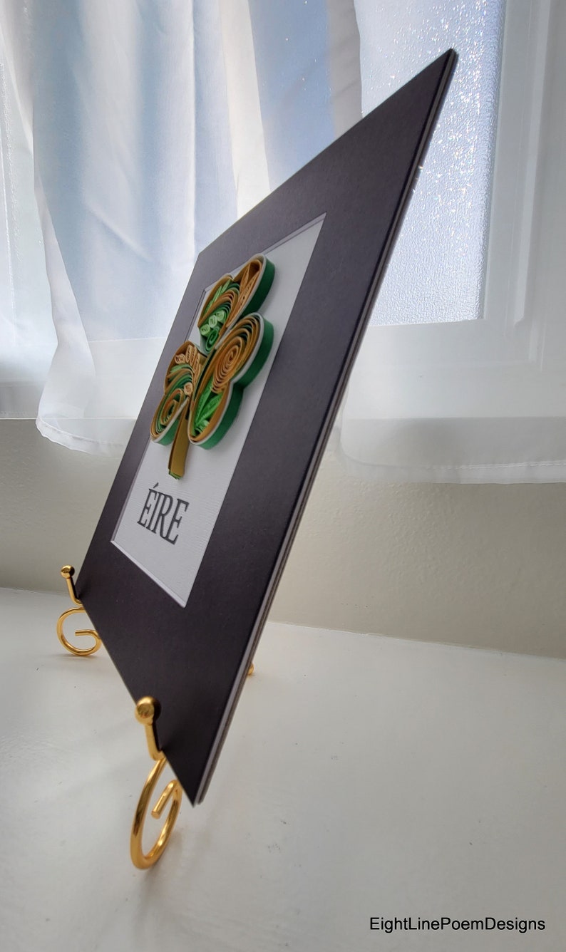 Irish Shamrock 3D Paper Art | Irish Pride St Patrick's Day Decor ...