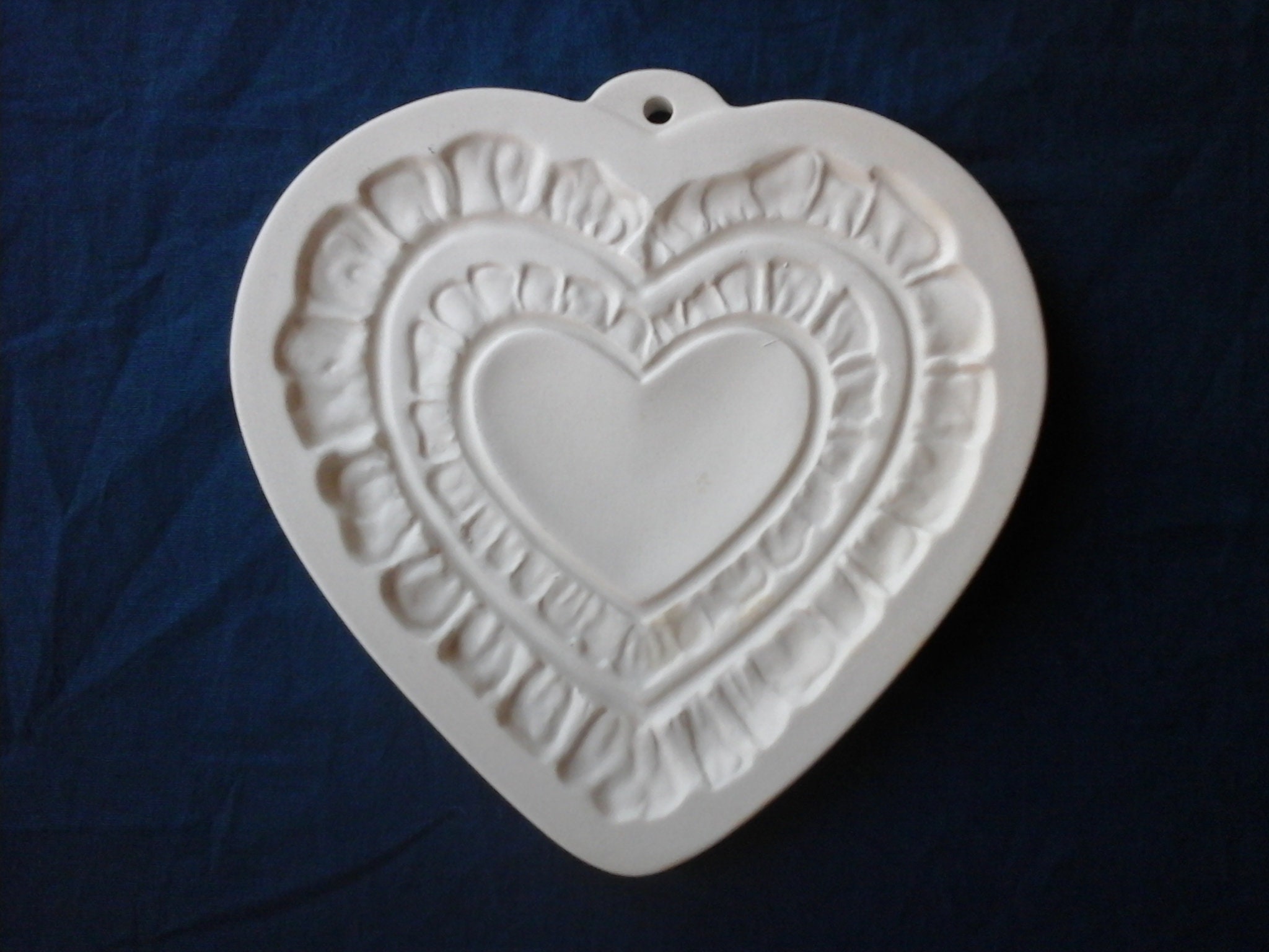 Vintage Heart Shaped Shortbread Cookie Mold 6 Inches - Etsy