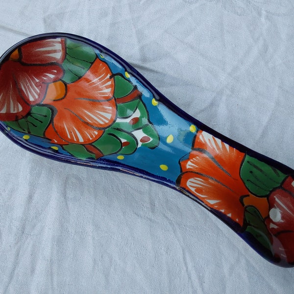 Talavera Spoon Rest - Etsy