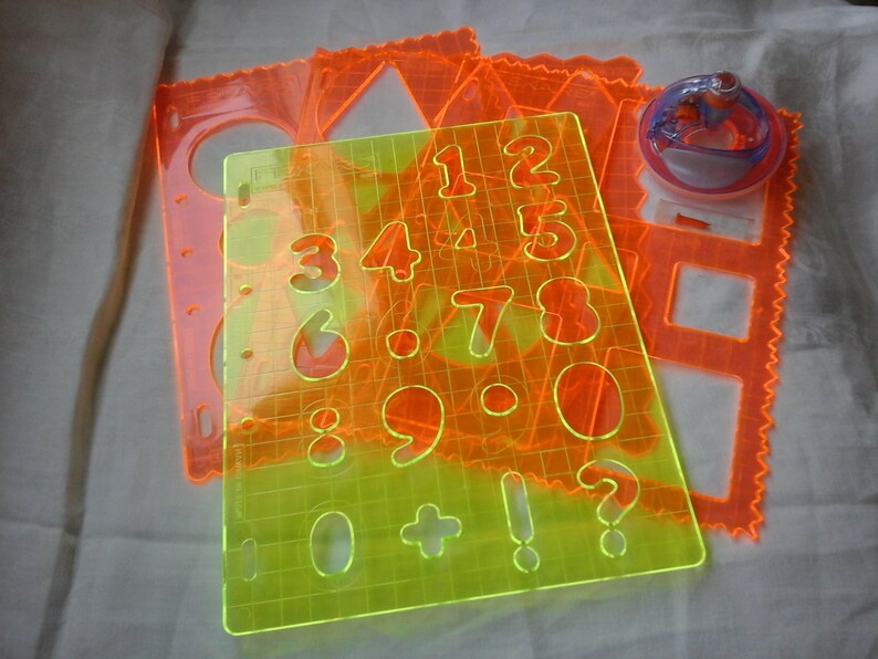 Fiskars Shapes Templates Stencils Ultra Shapexpress Blade - Etsy