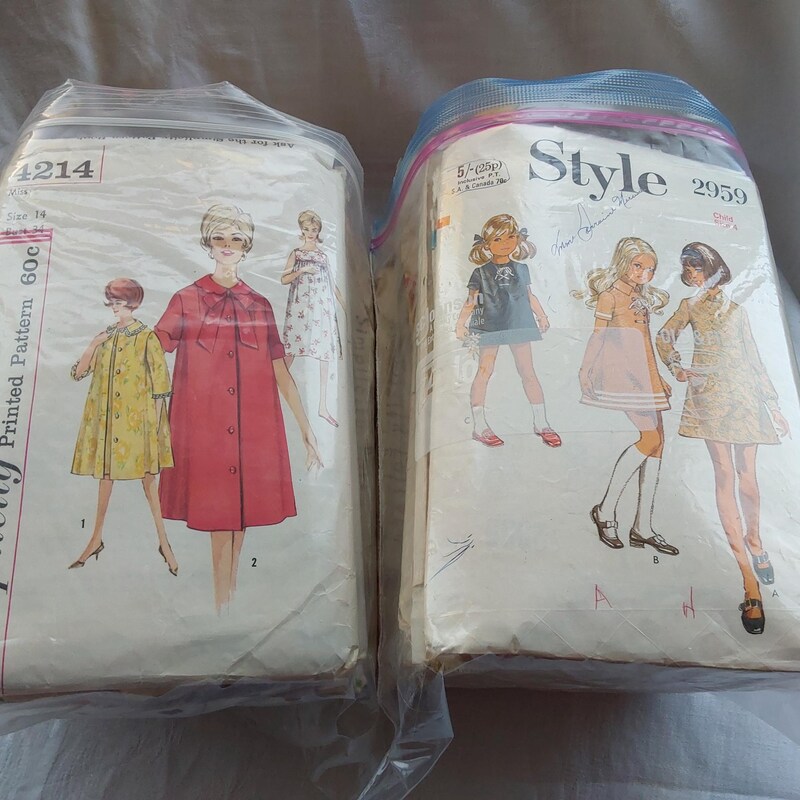 Vintage Sewing Patterns - Etsy