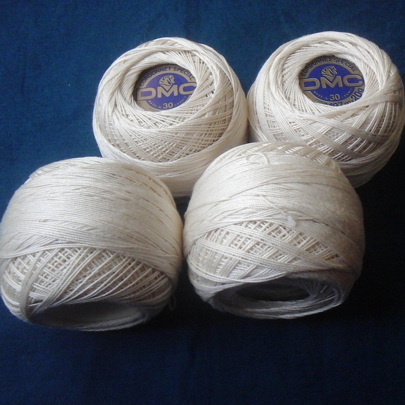 Ecru Cotton Thread - Etsy