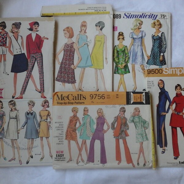 1960s Sewing Pattern - Etsy