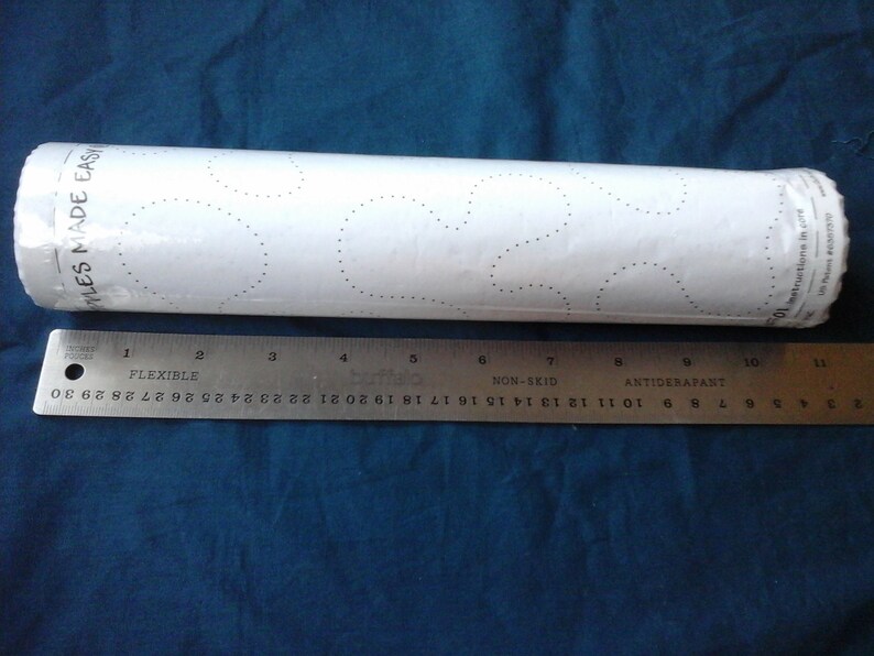 Stipples Made Easy Guide for Machine Quilting 26 Feet by 9 1/2 Inches ...