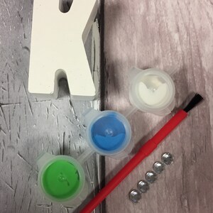 Letter Initial Name Craft Kits - Childrens Craft Kit - Paints or Foam ...