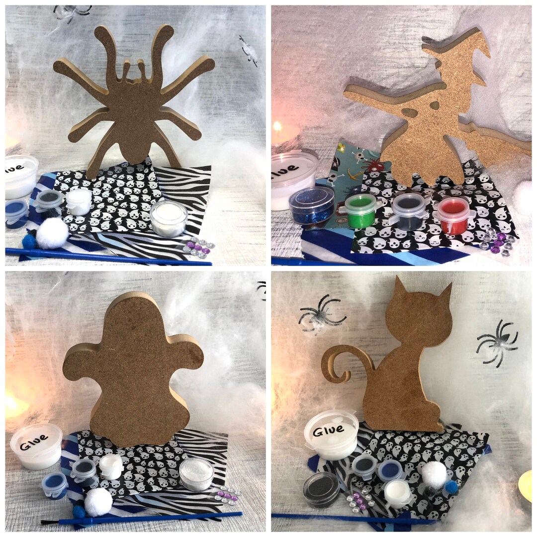 HALLOWEEN Craft Kit-children & Adult Craft-halloween Party Activity ...