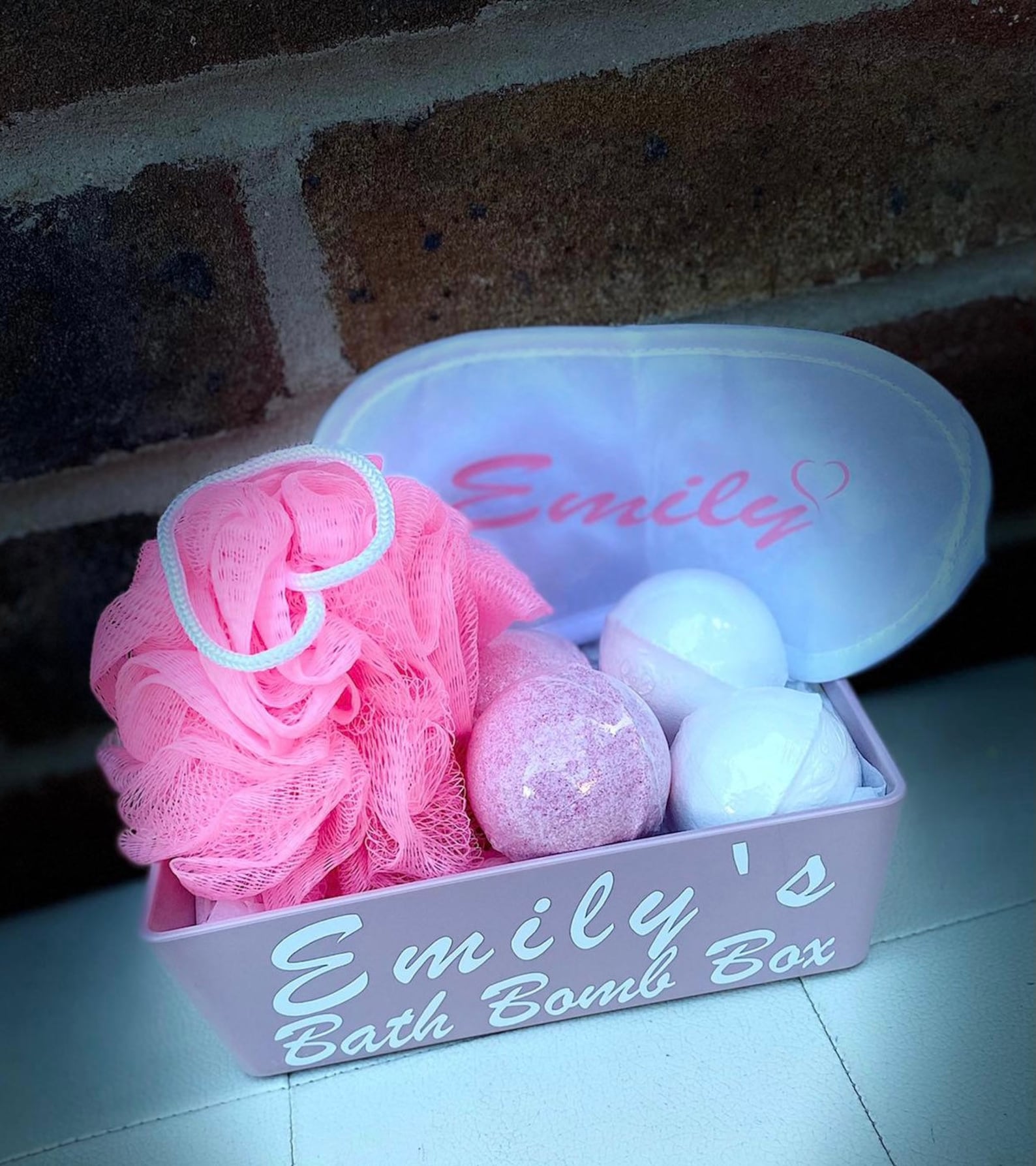Bath Bomb Gift Set Box-personalised Gift-pamper Box-lockdown Gift ...