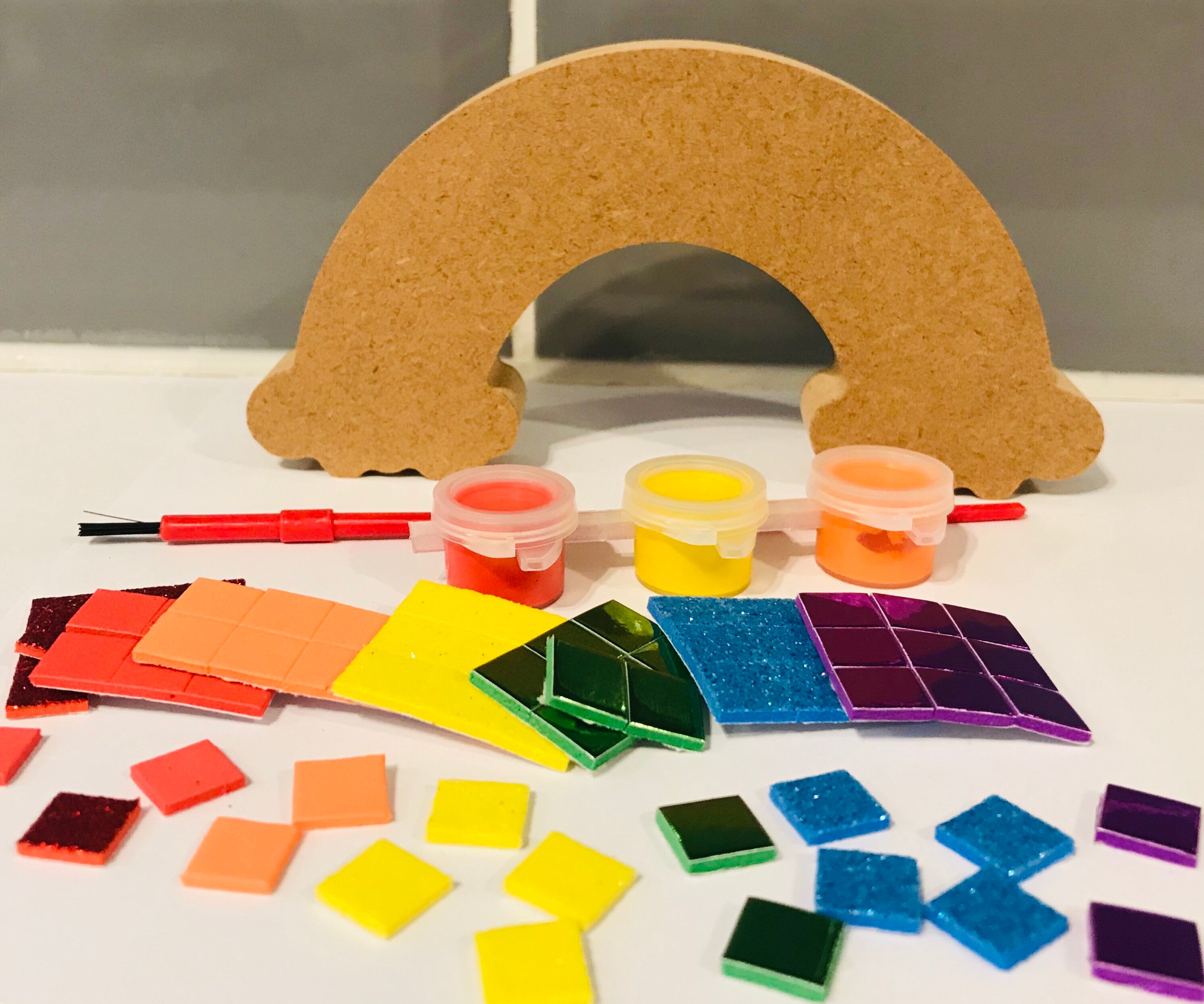 Rainbows Craft Kit-Set of 2-Free Standing Rainbow & Rainbow | Etsy