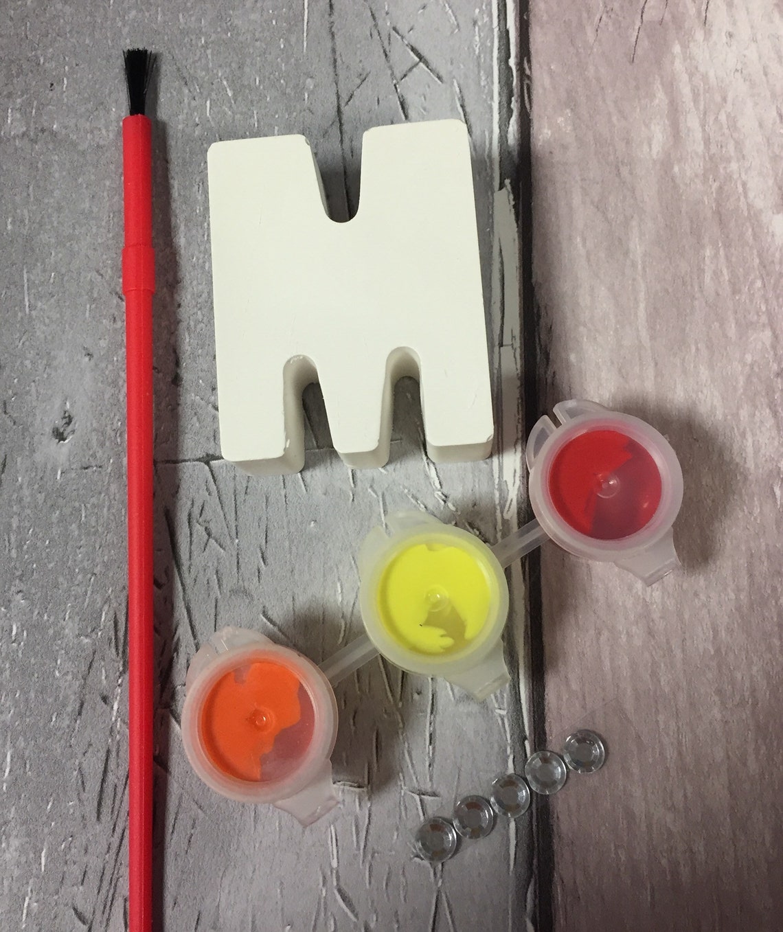 Letter Initial Name Craft Kits Childrens Craft Kit Paints - Etsy