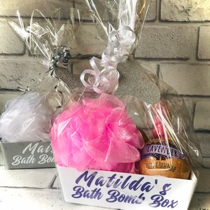 Bath Bomb Gift Set Box-personalised Gift-pamper Box-lockdown Gift ...