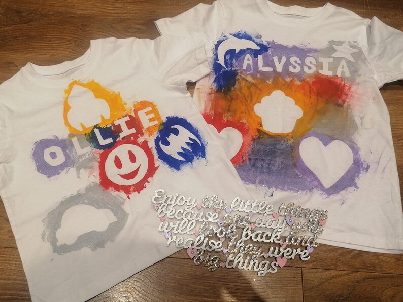 Design a T Shirt Kit-personalised Birthday T Shirt Gift-craft - Etsy