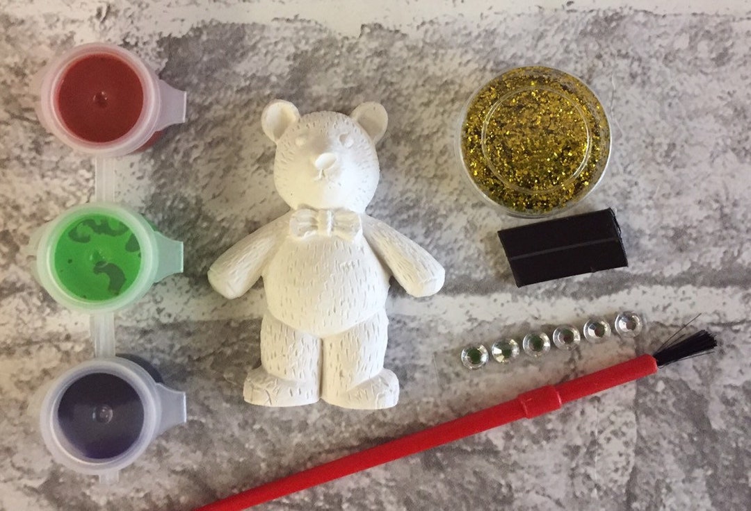 Teddy Bear Magnet Craft Kit-hug-lockdown Gift Teddy Bear-cute Useful ...