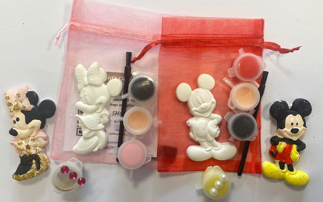 Mouse Mouse Magnet Craft Kit-unique Party Bag-paint Set-party Favour ...