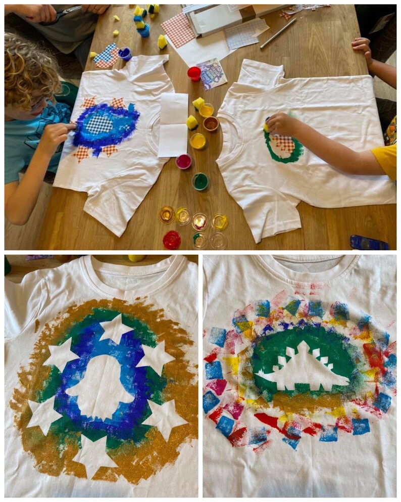 Design a T Shirt Kit-rainbow Crafts craft Kit-zoom Craft - Etsy UK