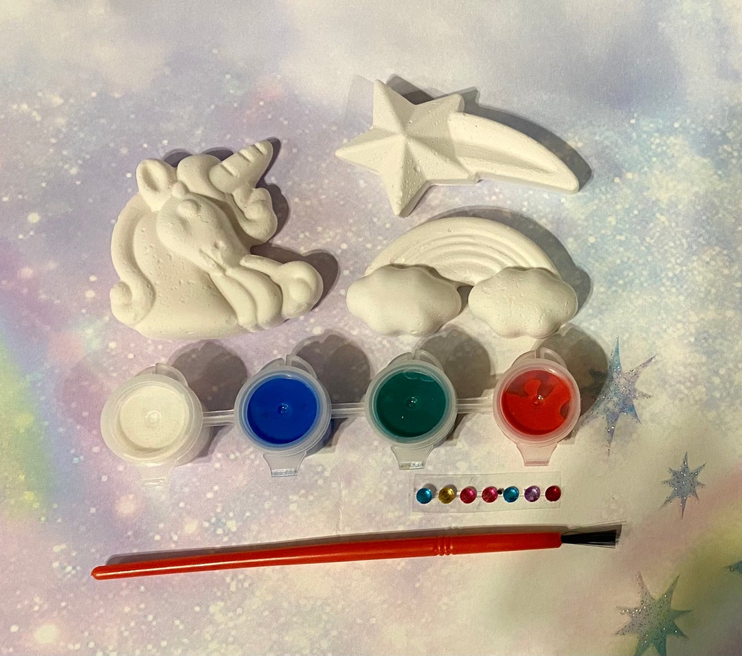 Unicorn Craft Kit-rainbow Craft Kit-paint Set-unique Party Bag Favour ...