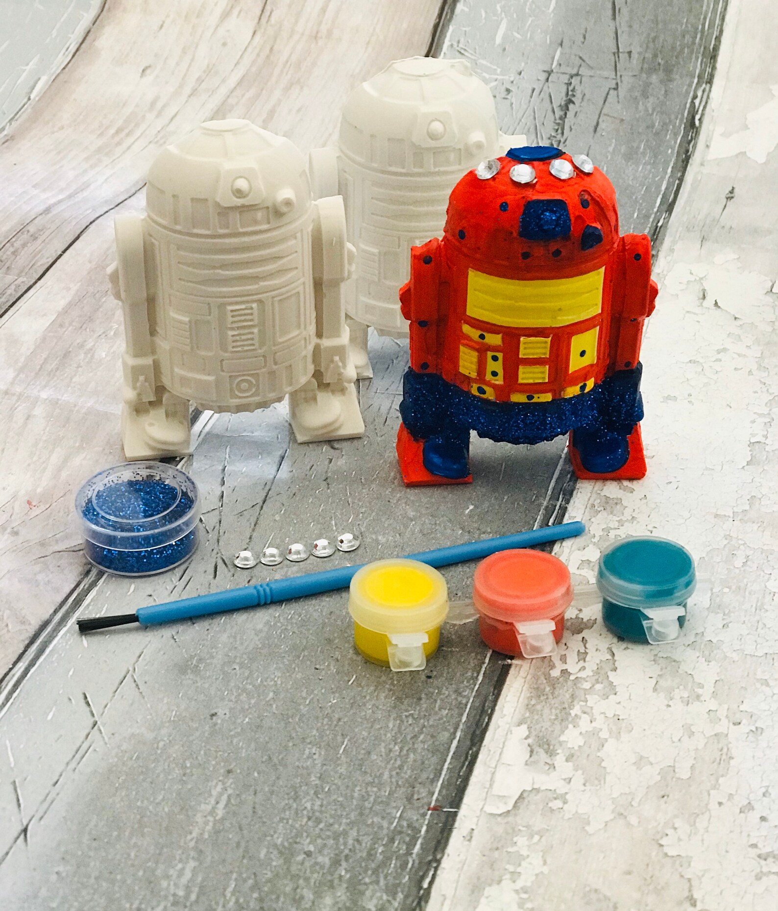Robot Craft Kits - Painting Kit - Childrens Craft Activity-party Bag ...