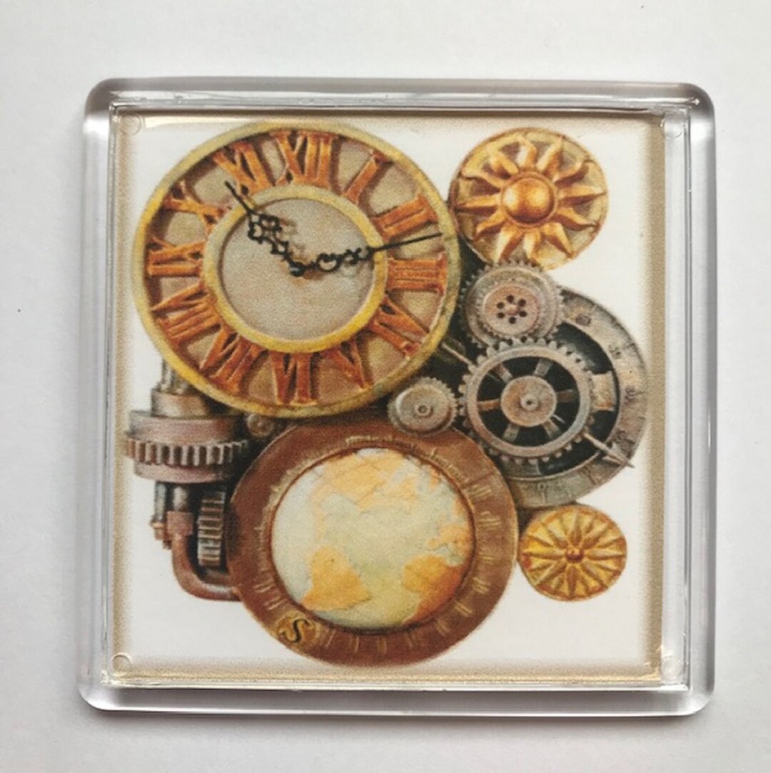 Cogs and Wheels FRIDGE MAGNET - Etsy