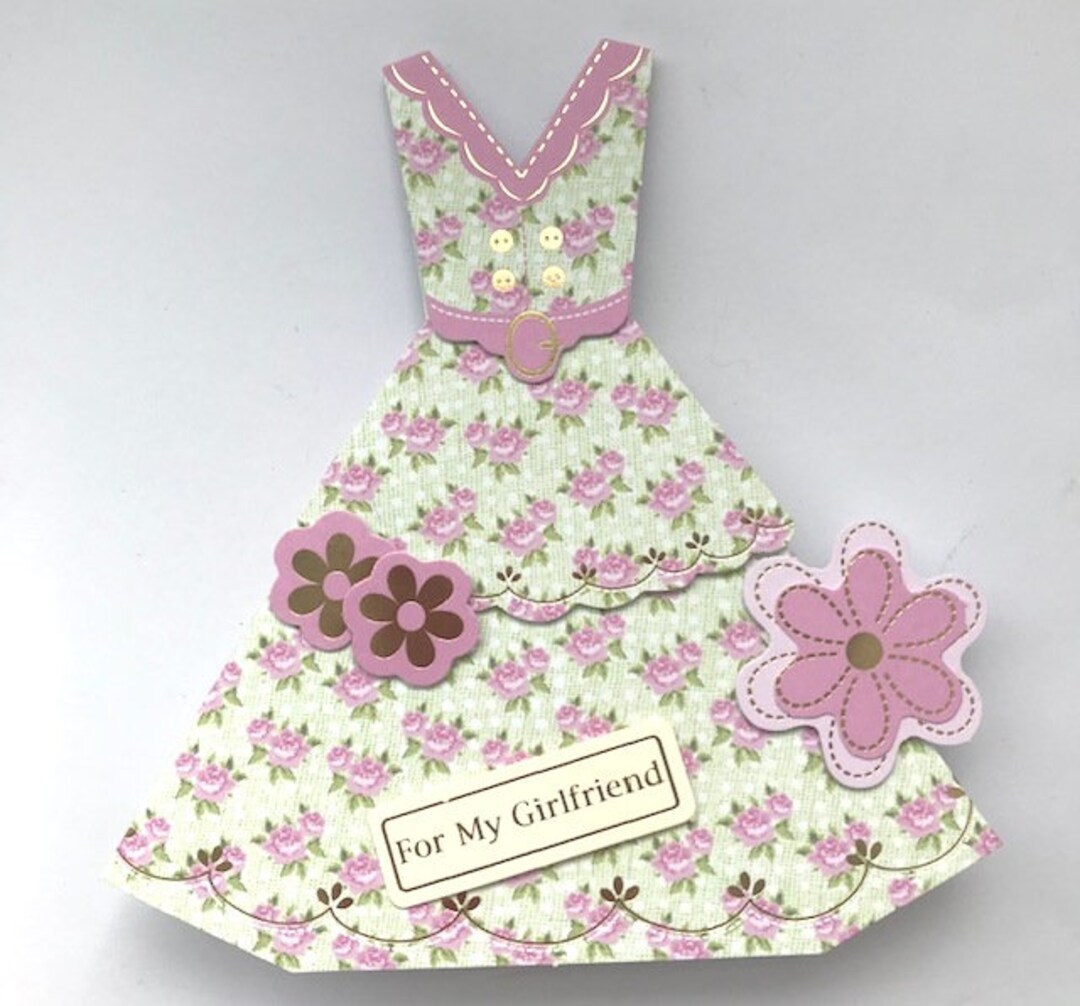 Cute Dress Card - Etsy