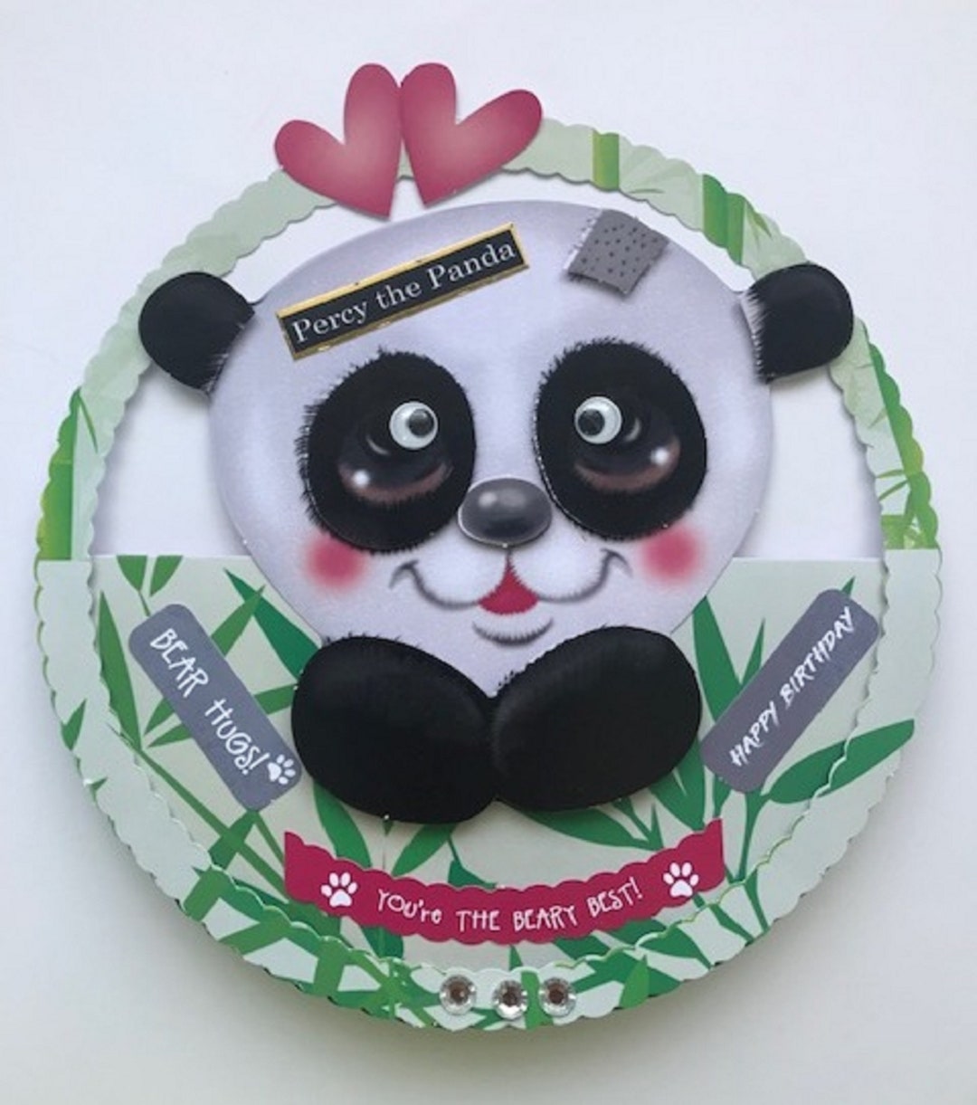 Percy the Panda Happy Birthday - Etsy