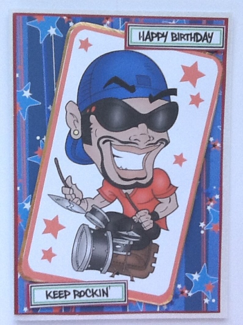 Happy Birthday Keep Rockin - Etsy