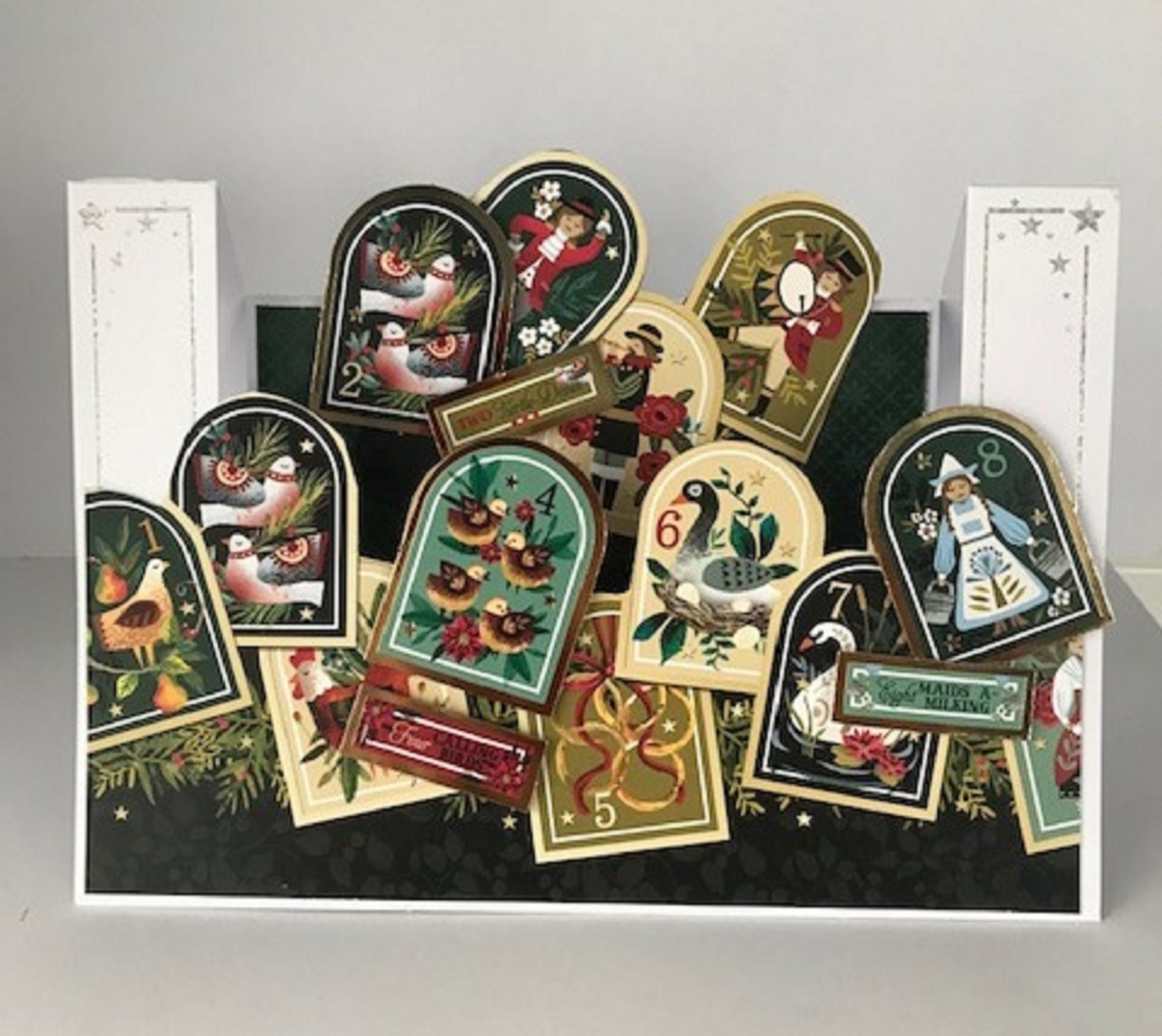 Four Calling Birds, Eight Maids a Milking, Two Turtle Doves - Etsy