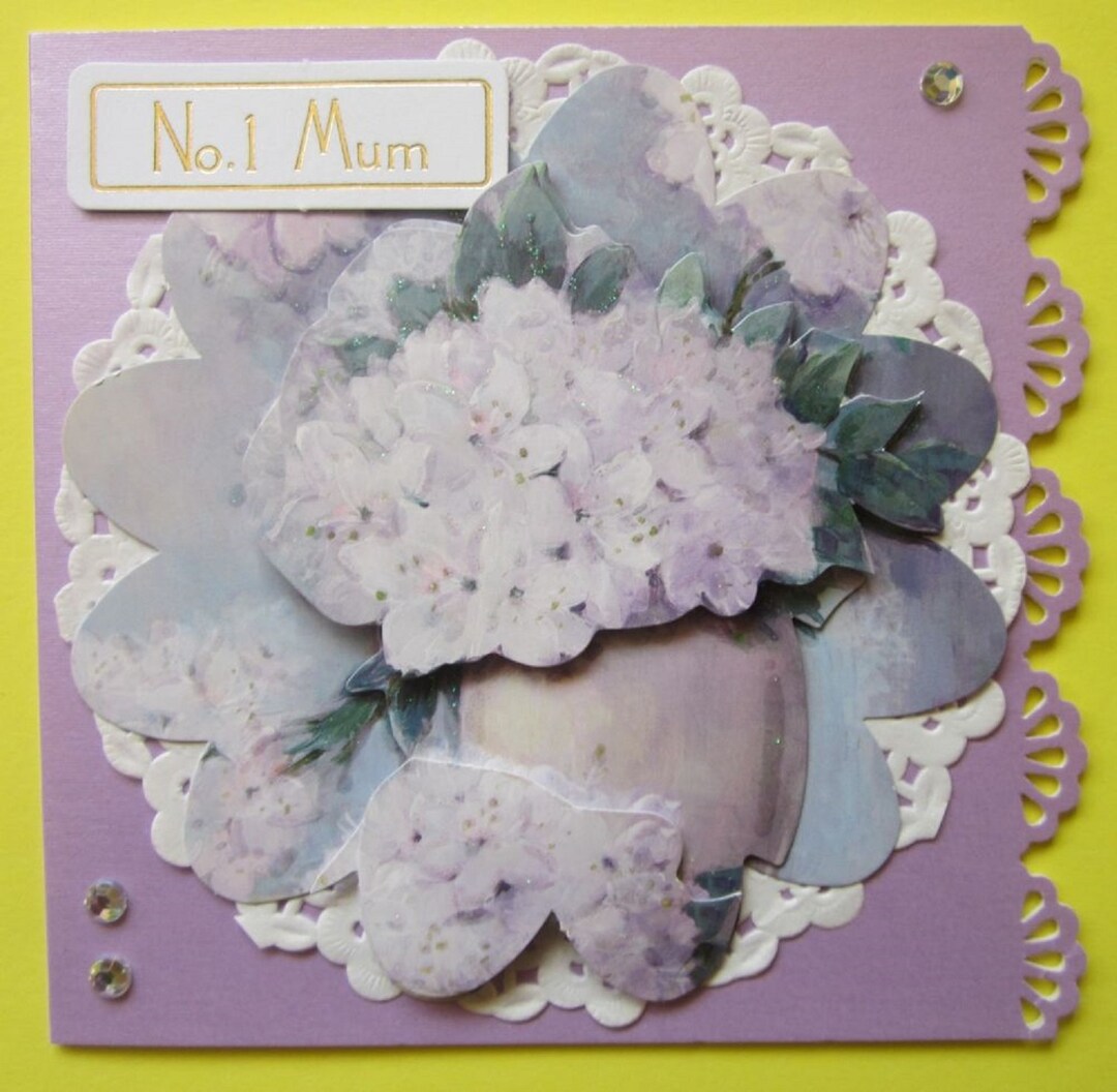 Number One Mum Birthday Card - Etsy