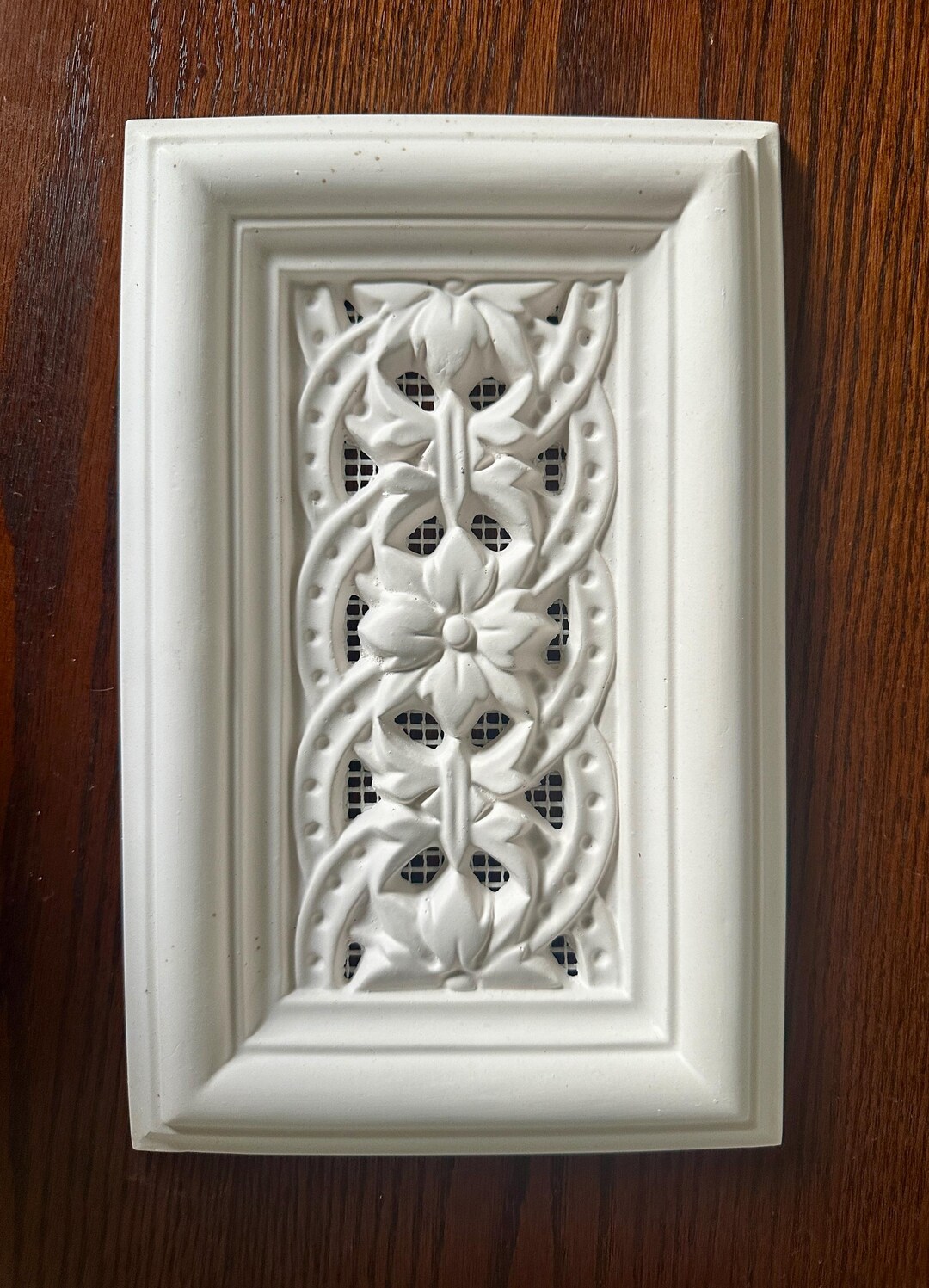 Decorative Plaster Vent Cover With Fitted Insect Mesh - Handmade in UK ...