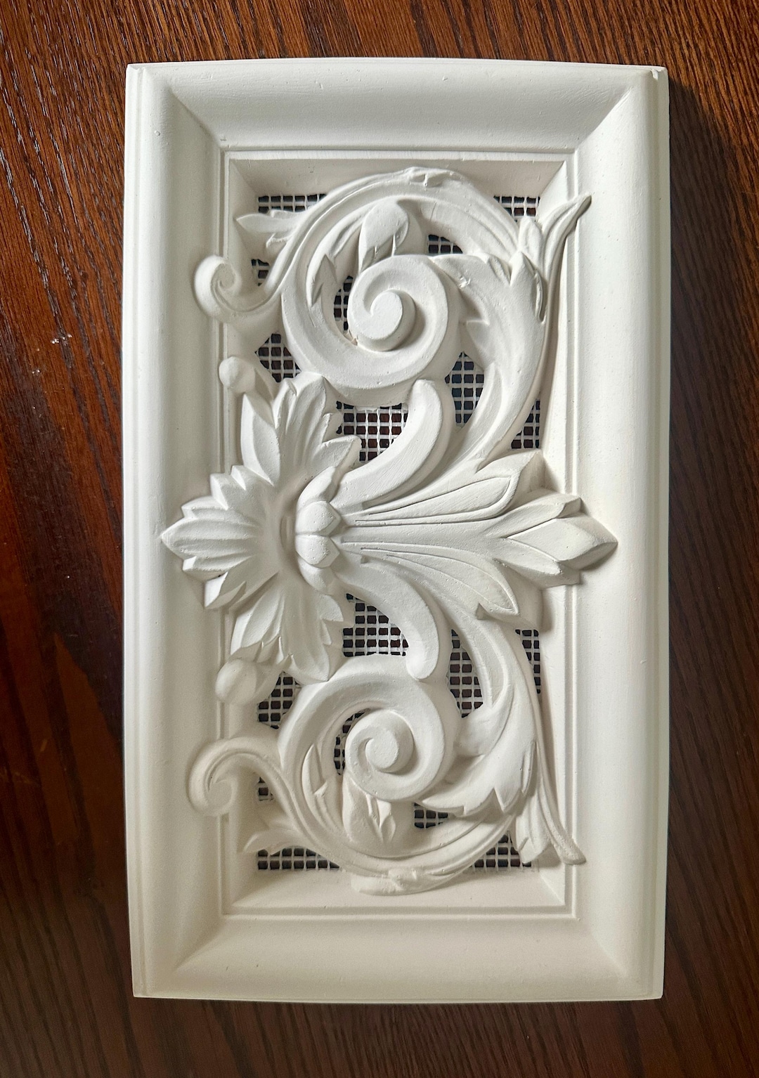 Decorative Plaster Vent Cover With Fitted Insect Mesh - Handmade in UK ...