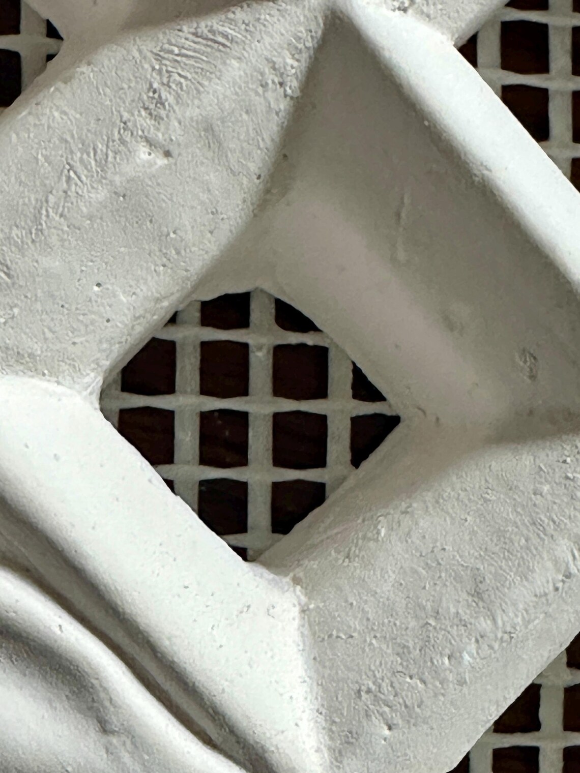 Decorative Plaster Vent Cover With Fitted Insect Mesh - Handmade in UK ...