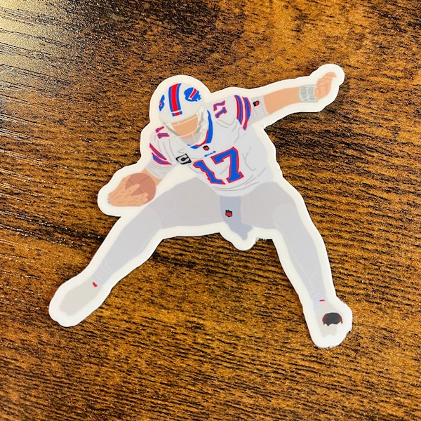 Josh Allen Jumping Svg - Etsy